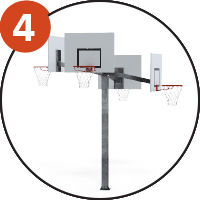 Basketball tower