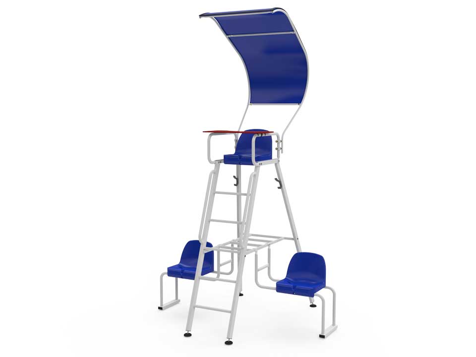 Tennis umpires chair aluminium