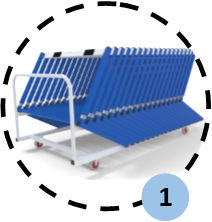 Hurdle rack